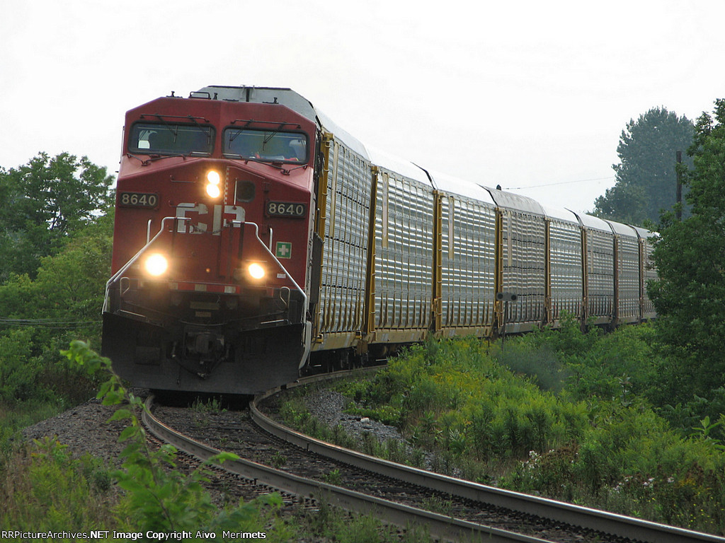CP 8640 west at Mile 81 Galt Sub